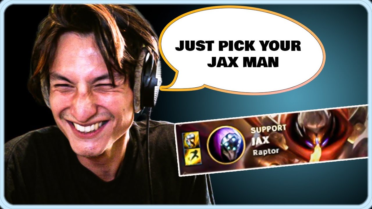 I CONVINCED MY SUPPORT TO PLAY JAX - YouTube