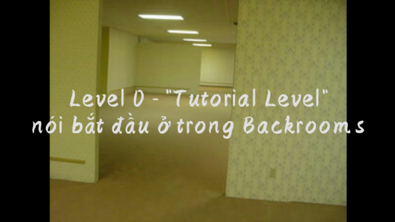 the Backrooms: level 0-"tutorial level" - YouTube