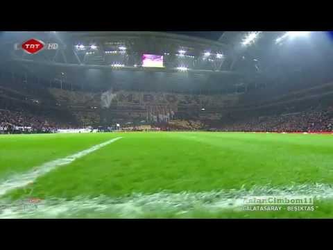 Impressionante Coreografia in 3D Galatasaray   Besiktas 26022012 in HD