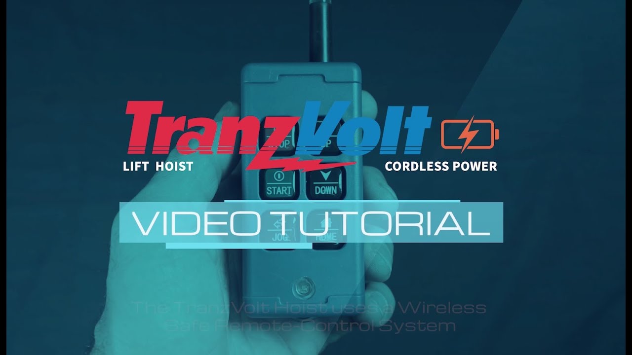 Tie Down How To Install Your TranzVolt Part 3: Using the Wireless ...