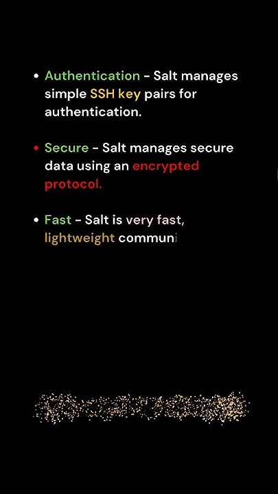Saltstack framework - YouTube