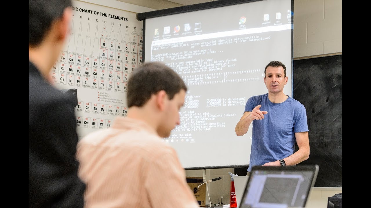 Thomas Brunold talks about his 2018 Distinguished Teaching Award - YouTube