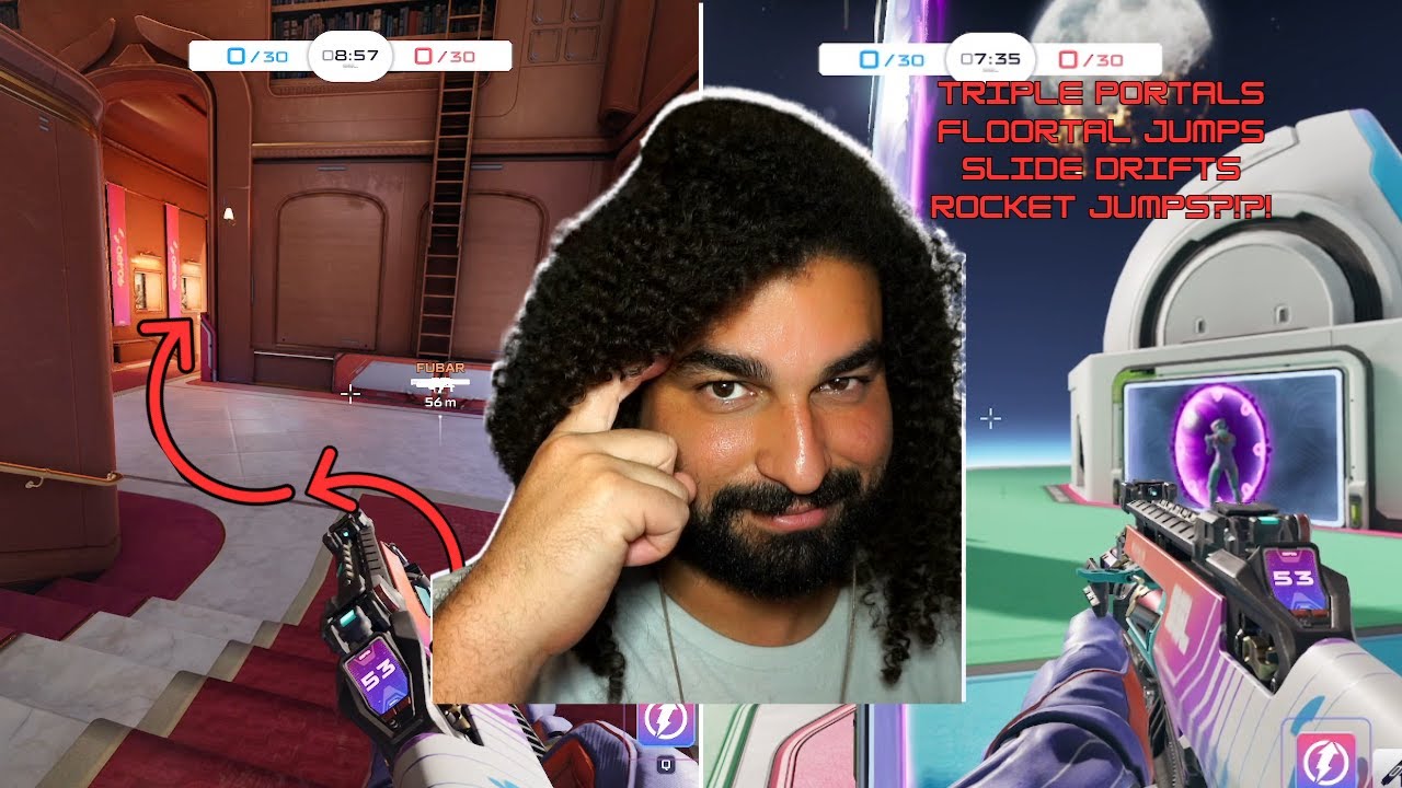 Splitgate 2: How to Triple Portal, Slide Drift, and Rocket Jump (sort of) ULTIMATE MOVEMENT ...