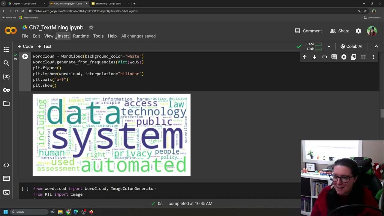 Text Mining in Python - Word Cloud - YouTube