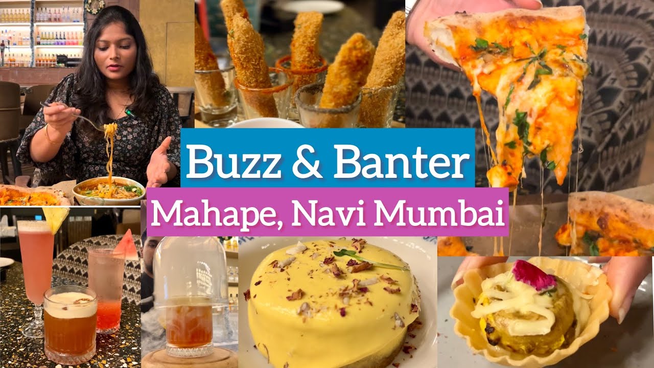 BUZZ & BANTER 😋 | Resturants in Mahape | Best Hotel For New Year | Best ...