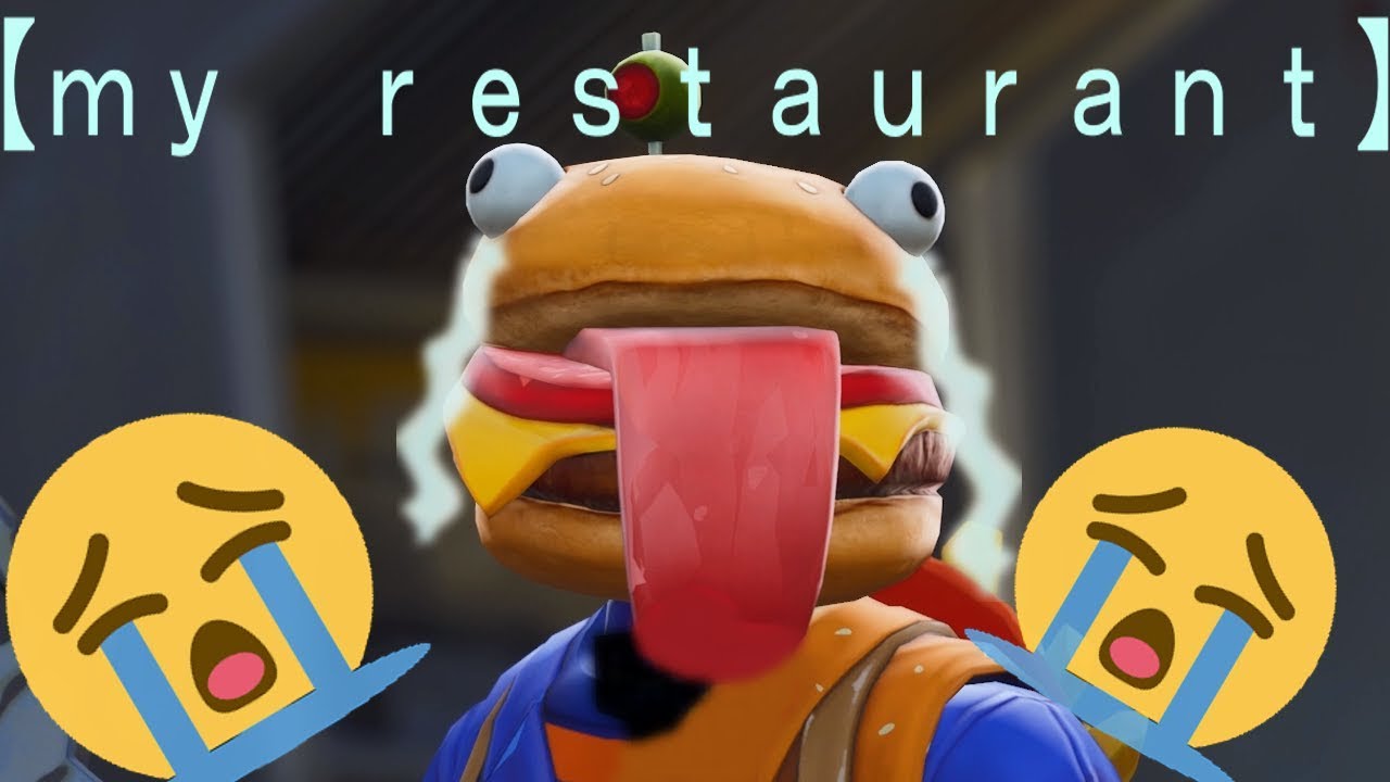 DURR BURGER RESTAURANT GET'S DESTROYED😭 make"s him sad 😭 | Fortnite ...