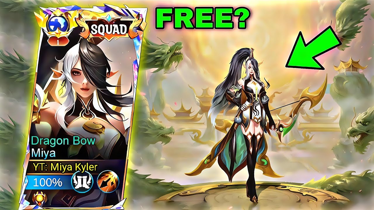 FINALLY!!💀 MIYA DRAGON BOW REVAMP IS HERE + INTENSE GAMEPLAY!! - MLBB🔥 ...