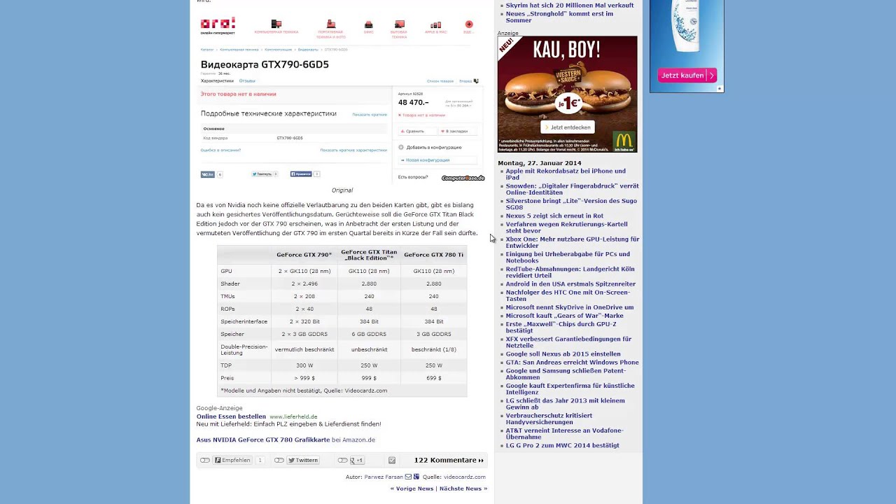 News: GTX 790 & GTX Titan Black Edition! - YouTube