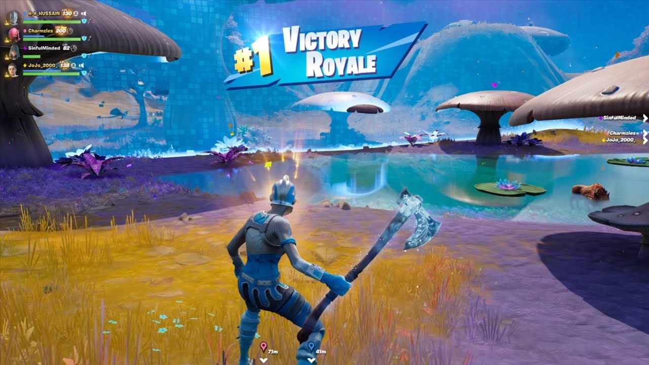 FROZEN RED KNIGHT SKIN + LEVIATHAN AXE PICKAXE GAMEPLAY In Fortnite ...