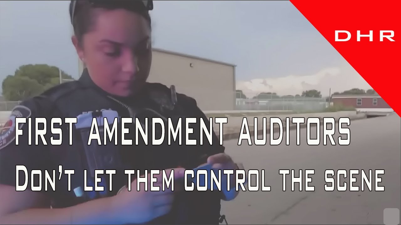 First amendment auditors, don't let these idiots control your scene ...