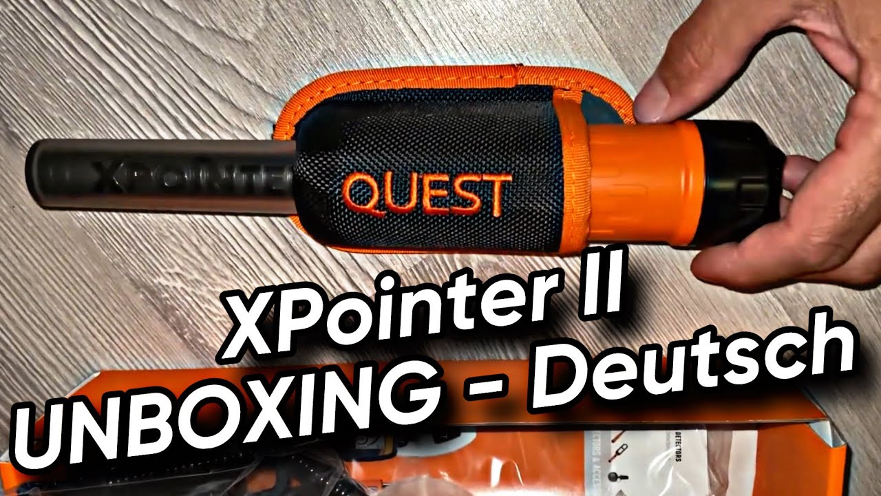 Unboxing XPointer 2 von Quest - Tutorial - Detektoren Shop - YouTube