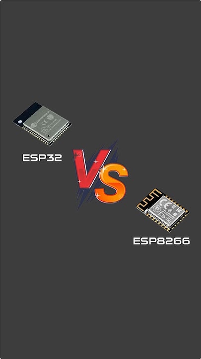 ESP32 vs ESP8266 10s Learning: IoT Tutorial What is difference between ...