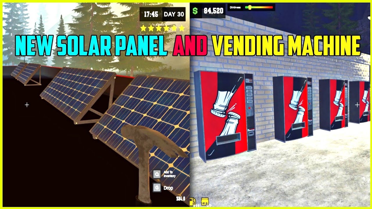 Upgrade Solar Panel And Vending Machine for My Petrol Pump ⛽ In Hindi 💯 ...