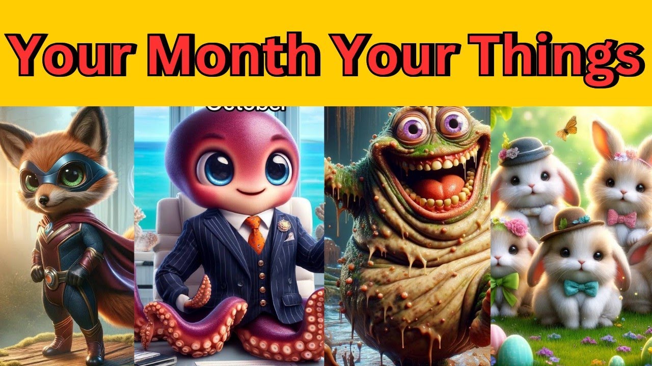 your month your things Part 7 |your month your compilation|pick your ...
