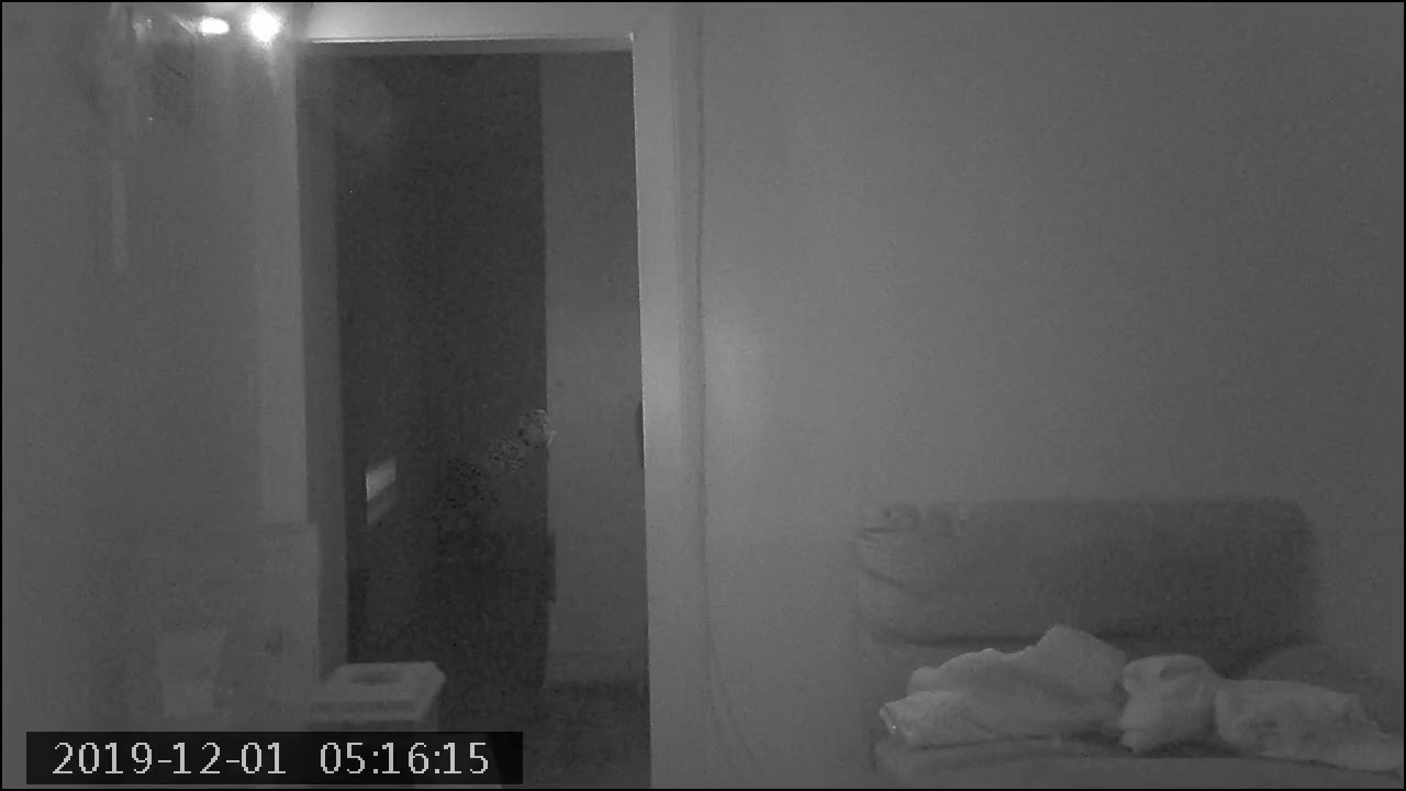 Real ghost flying live on camera - YouTube