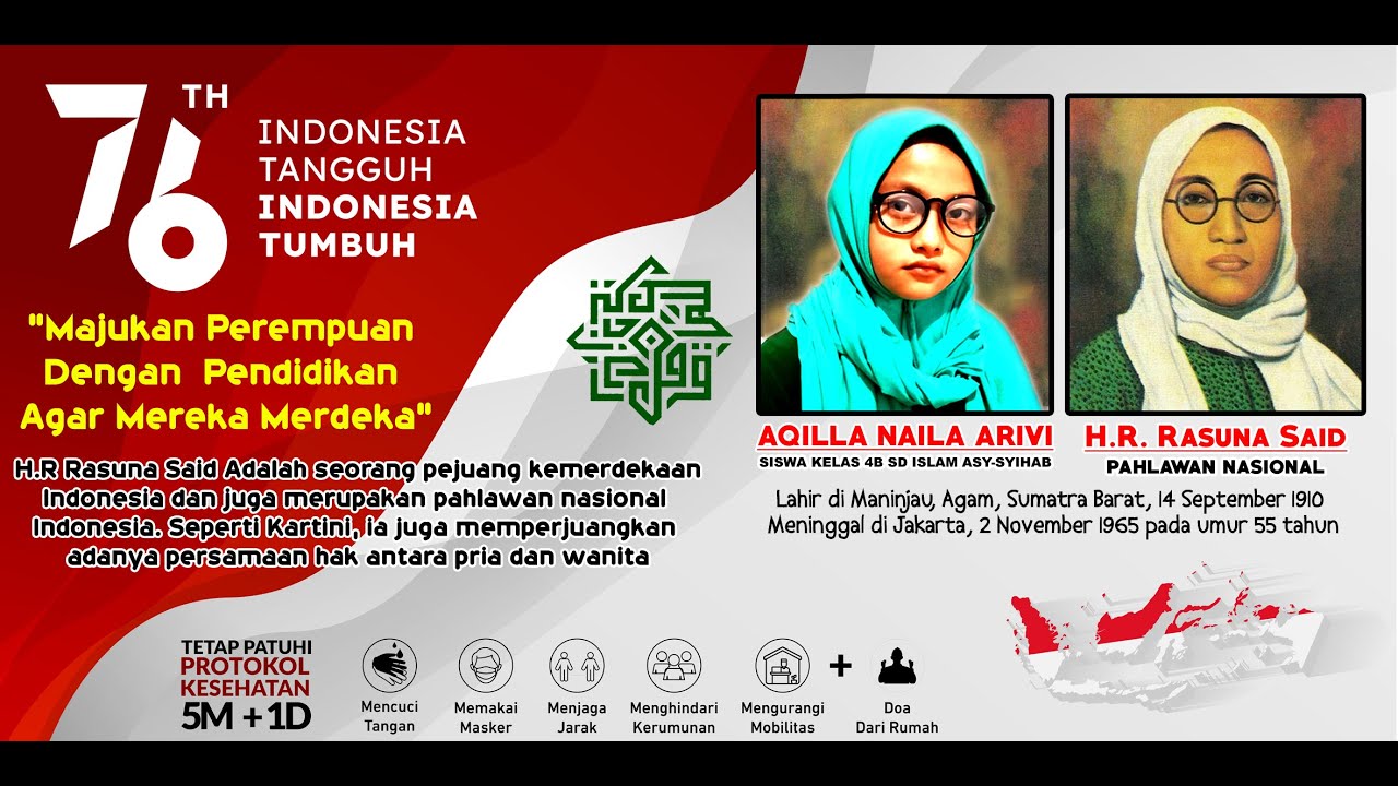 aqila BIOGRAFI HR RASUNA SAID - YouTube