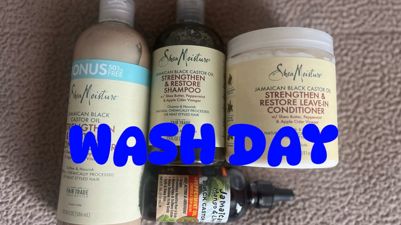 VLOG - SHEA MOISTURE - WASH DAY - HAIR JOURNEY BEGANS NOW 2024 - YouTube