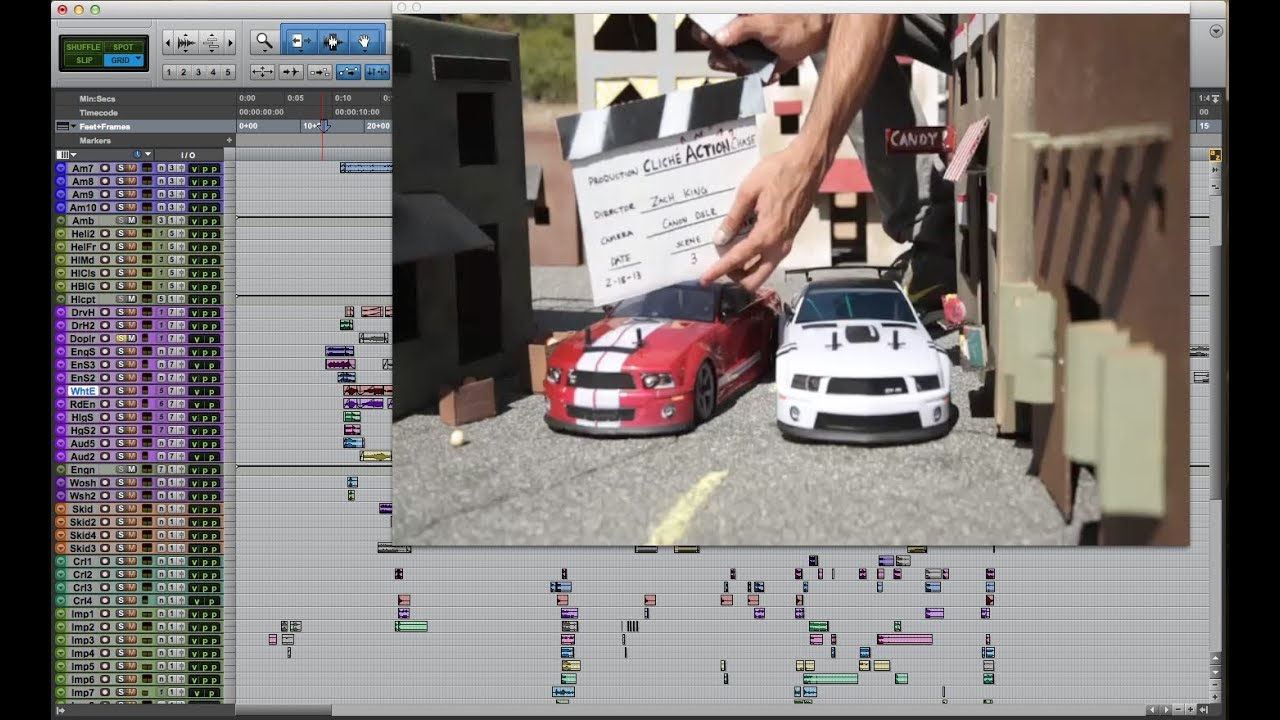 The Cliche RC Action Chase - Behind the Scenes: Sound Design - YouTube