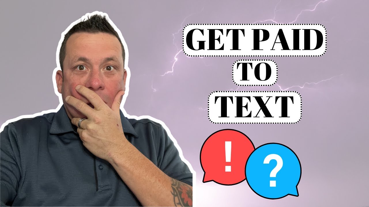 How to get paid to receive text messages [ITS THAT EASY] - YouTube
