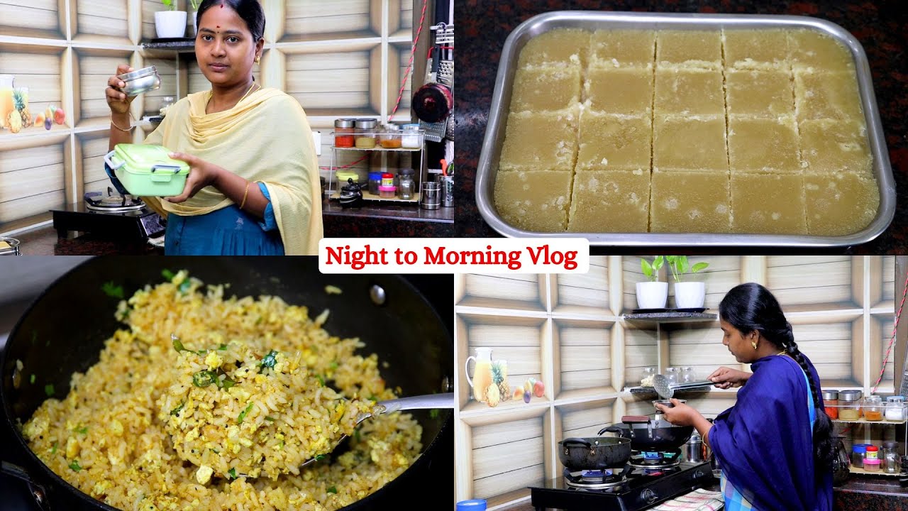 மாலை நேர வேலைகள் | Snacks & Night Dinner Recipe | Night to Morning ...