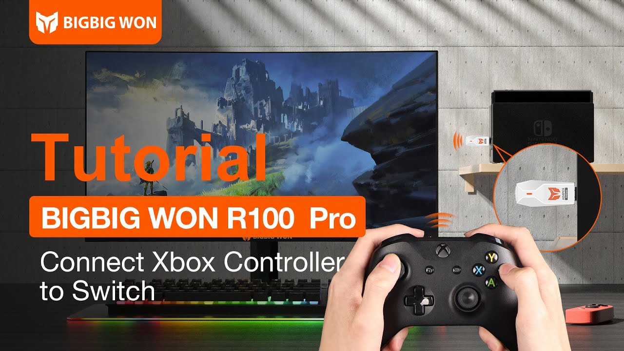 BIGBIGWON R100pro | Xbox controller's connection to Nintendo Switch ...