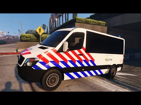 [LSPDFR] Nieuwe ME-bus Mercedes sprinter Nederlandse politie (Release ...