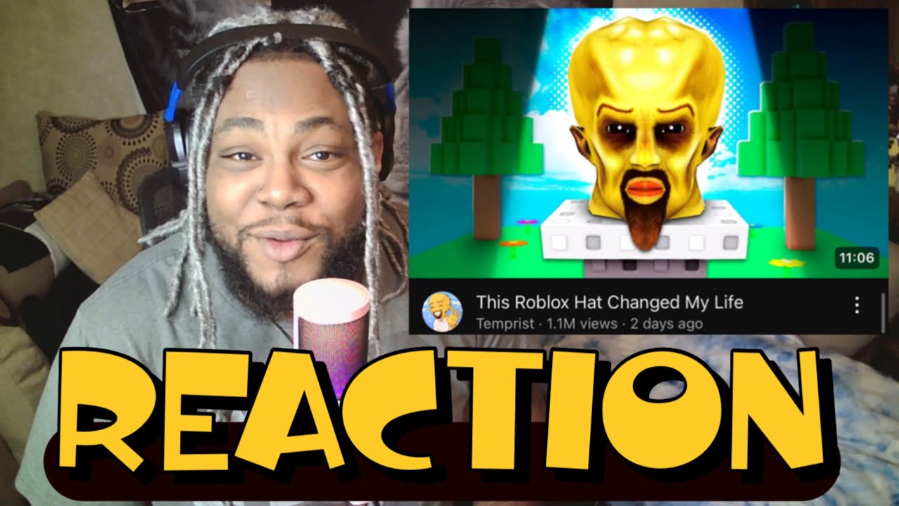 This Roblox Hat Changed Temprist Life | REACTION - YouTube