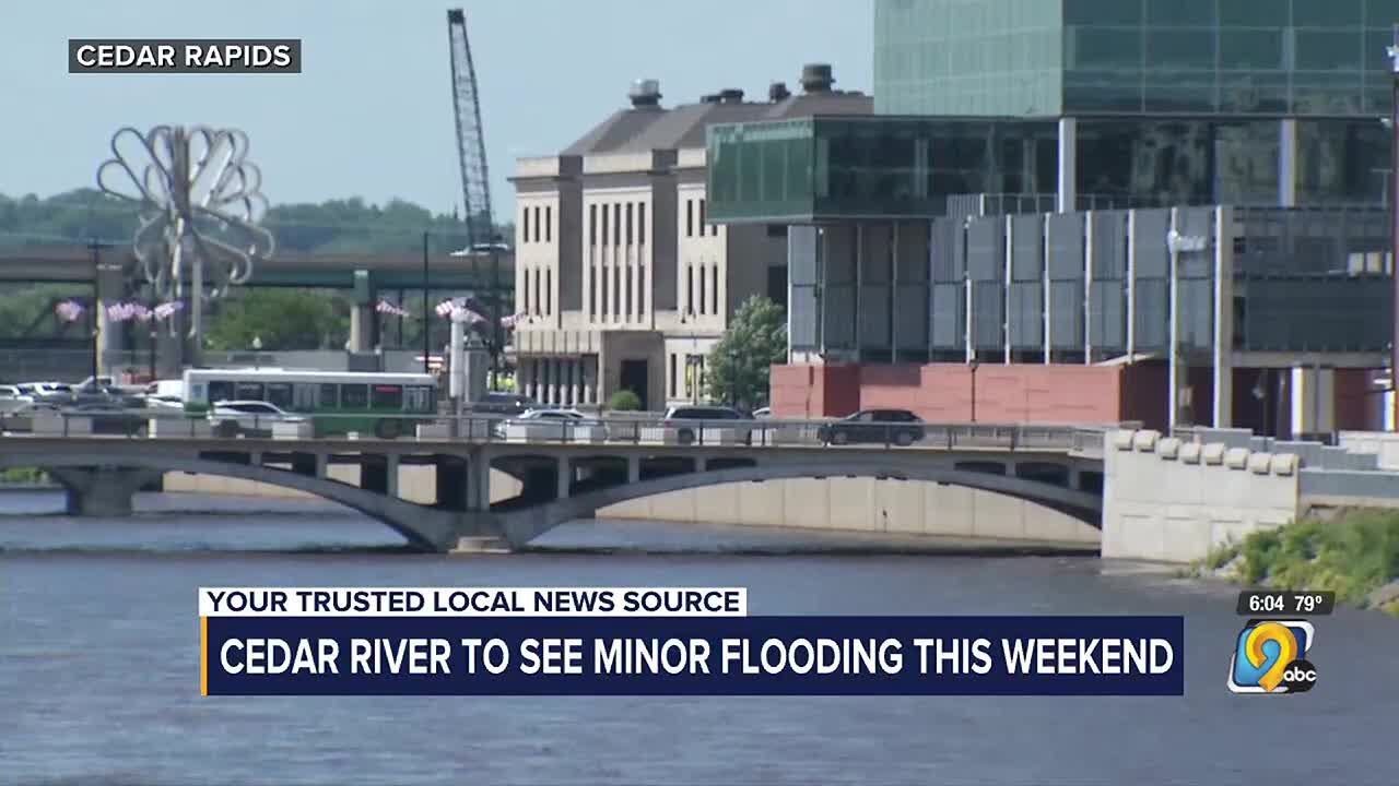 Cedar Rapids taking protective action as river levels rise - YouTube