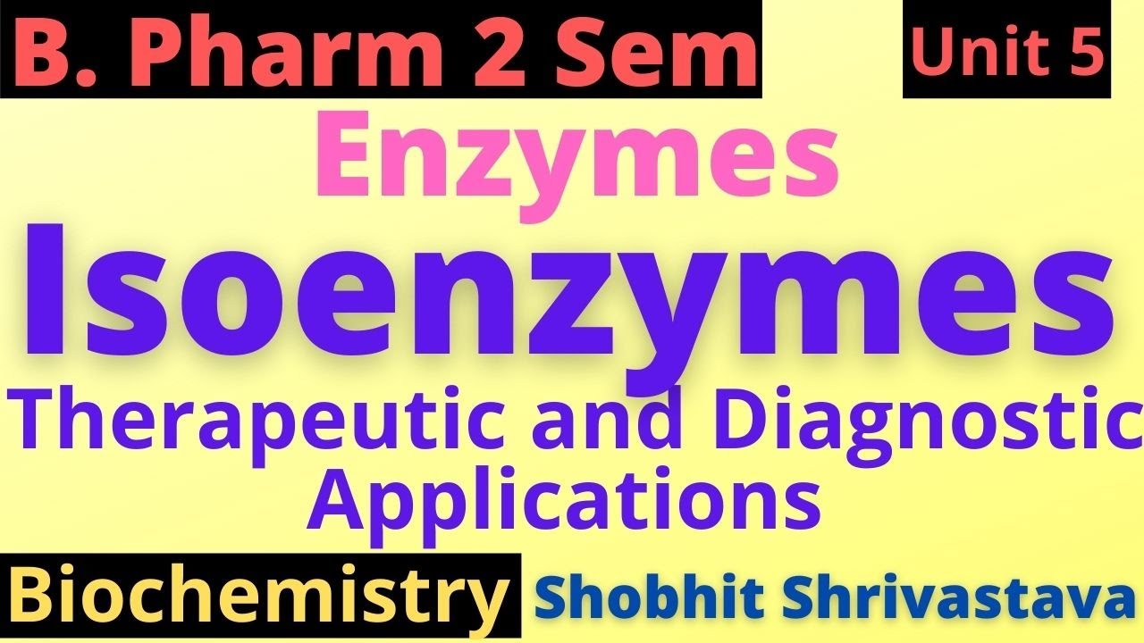 Isoenzymes-Therapeutic and Diagnostic Application-Biochemistry-B ...