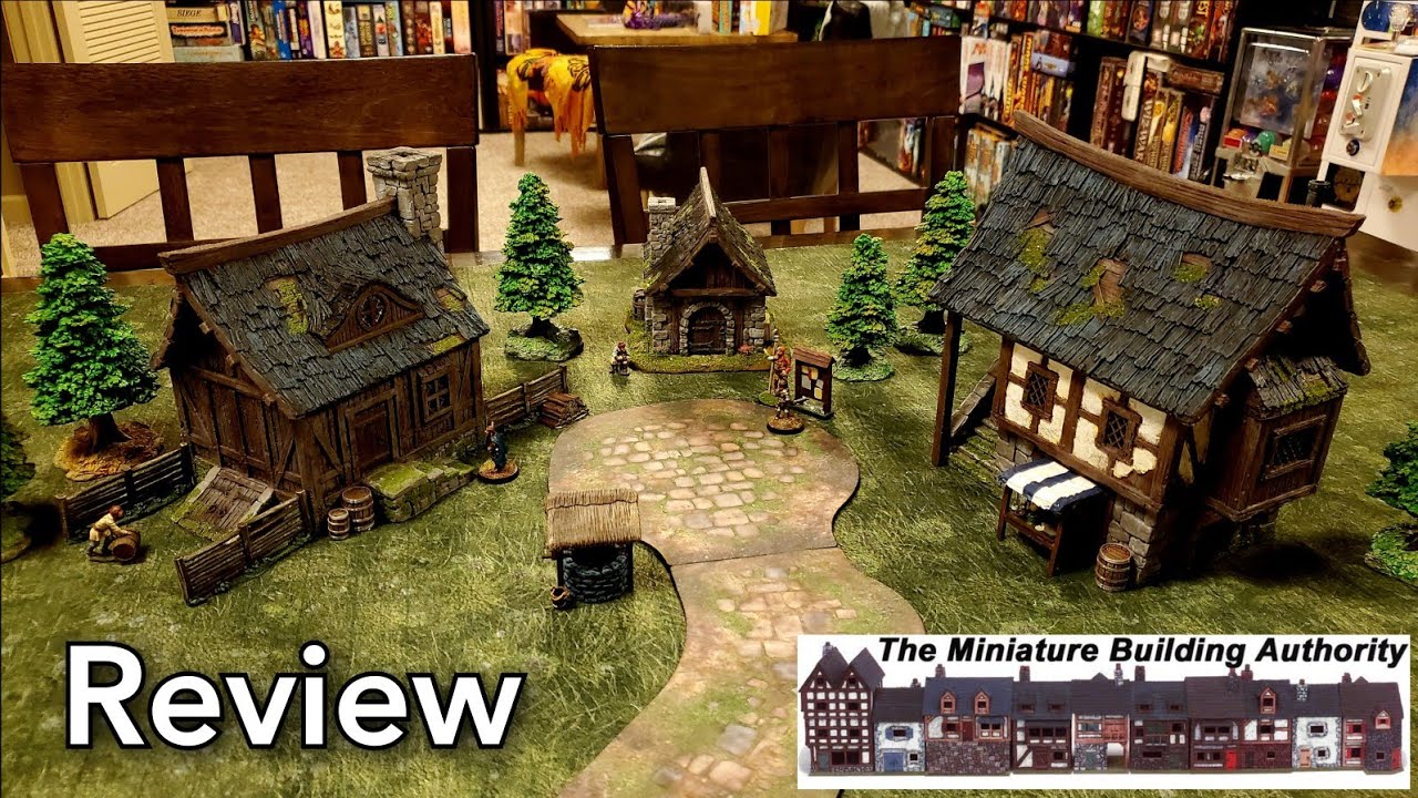 NEW Tabletop Terrain From Miniature Building Authority! - YouTube