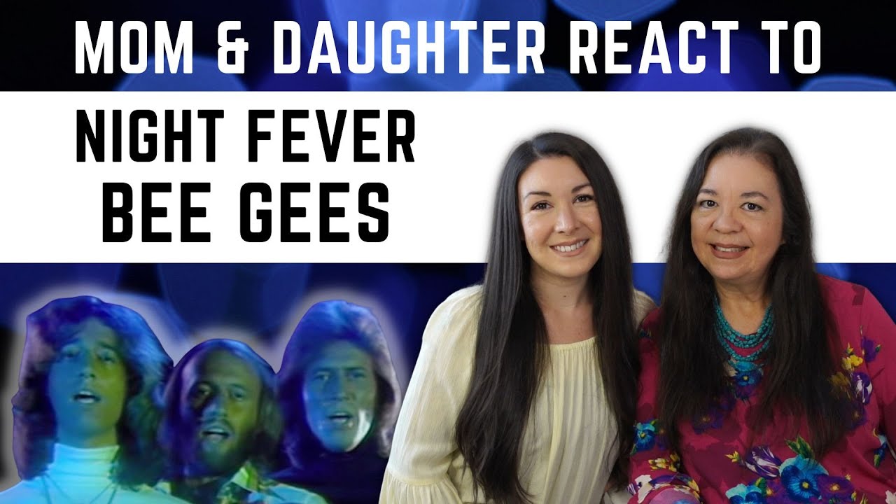 Bee Gees Night Fever REACTION Video | reaction to 70s music - YouTube