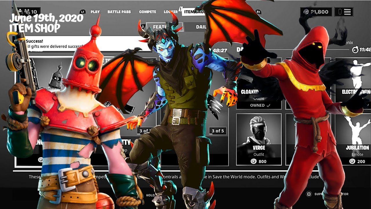 *NEW* Fortnite Item Shop [19/6/2020] TRENCH TRAWLER, ARK, MALCORE ...