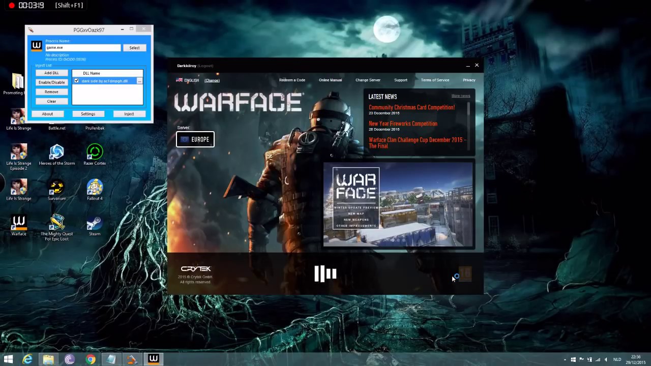 Undetected Multi Hack Warface December 2016 - YouTube