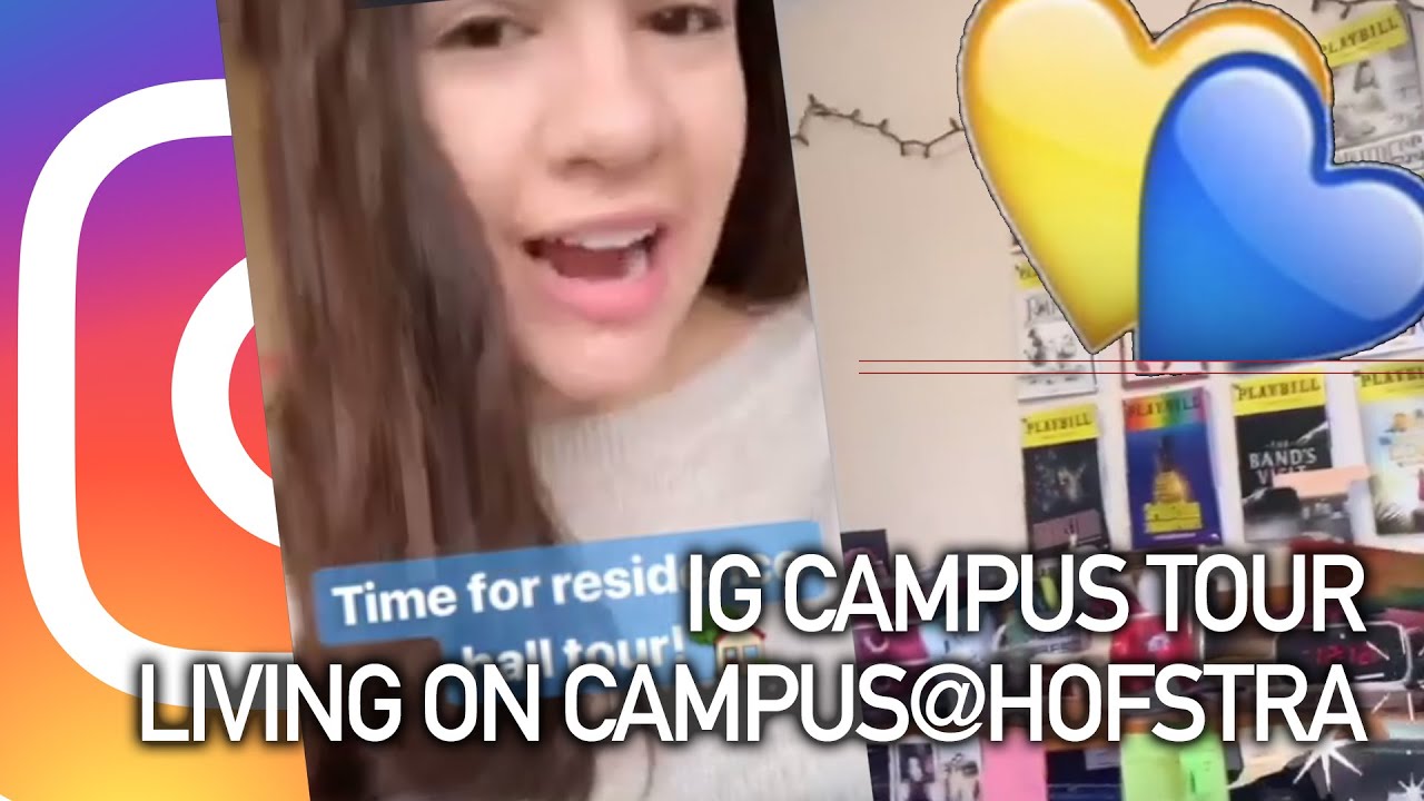 IG CAMPUS TOUR - Living on Campus at Hofstra University - YouTube