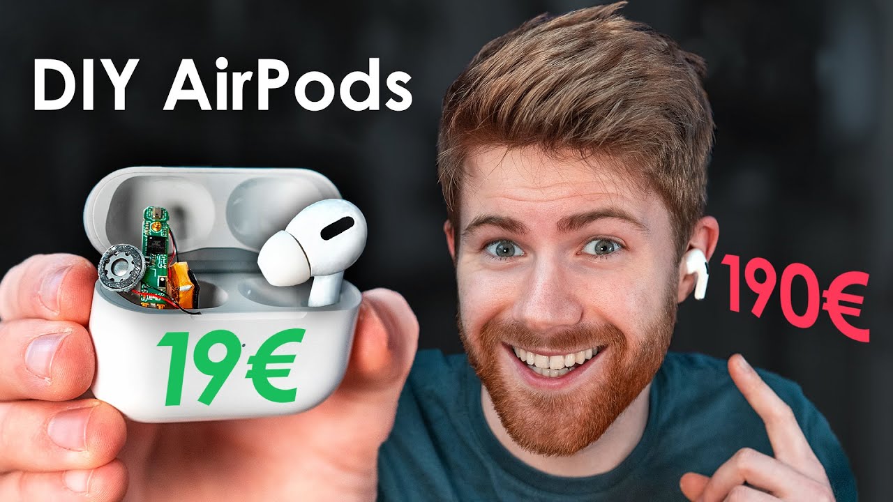 AirPods selber bauen! (Maßgeschneidert) - YouTube