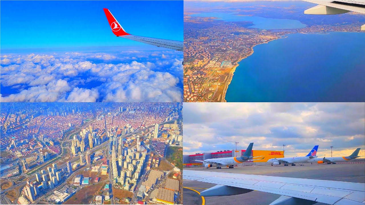 Beautiful views during a flight from Serbia (Belgrade) to Turkey ...