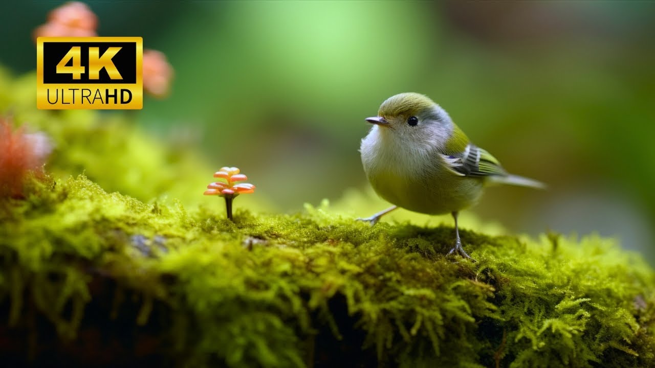 The Most Beautiful 4k Birds - 4k HDR Dolby Vision - Quality 4k Video - Relaxing Music - YouTube