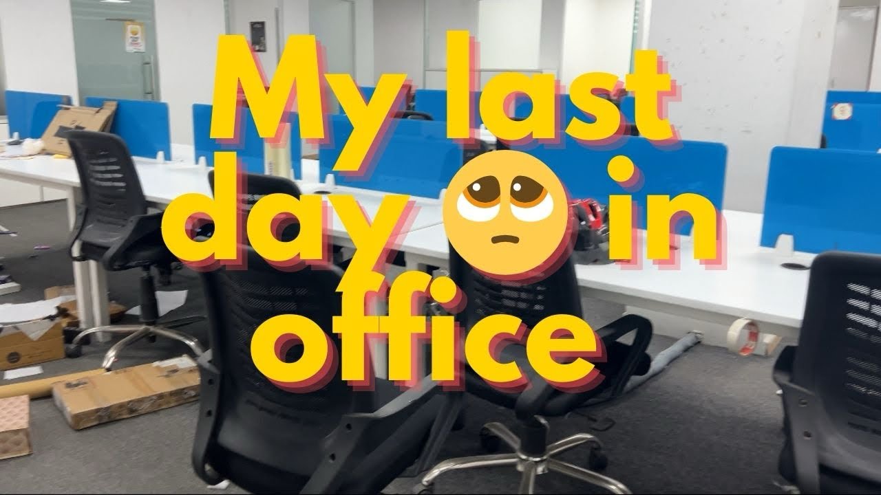 Last day🥺|| office life || waiting for something new 🤩 - YouTube