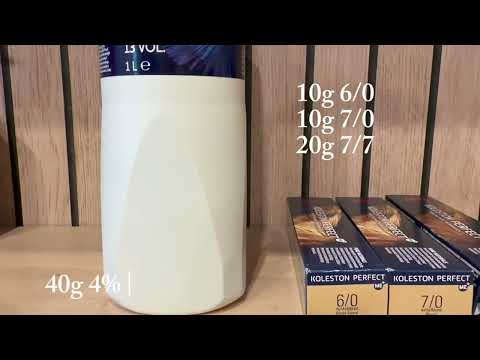 Colour Correction Wella Koleston Perfect Me & Wella Color Touch - Previously box coloured hair
