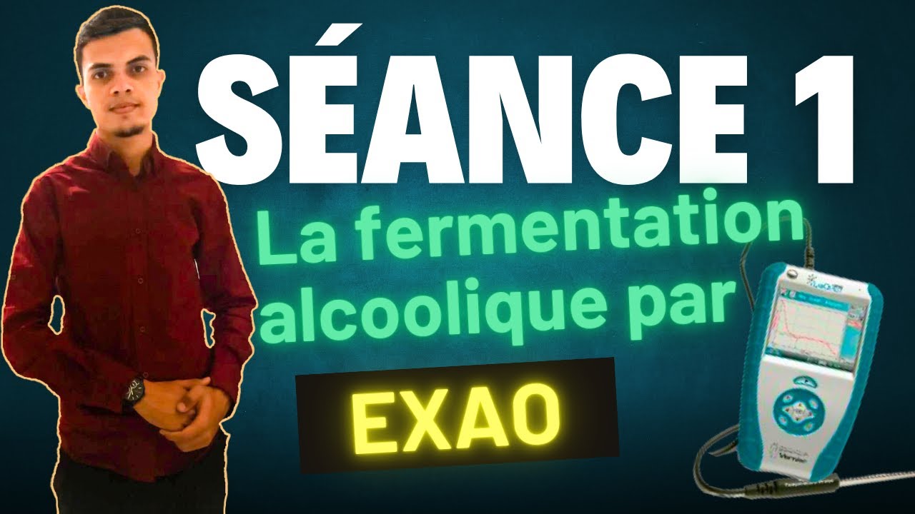 La fermentation alcoolique par EXAO Labquest التجريب المدعم بالحاسوب ...
