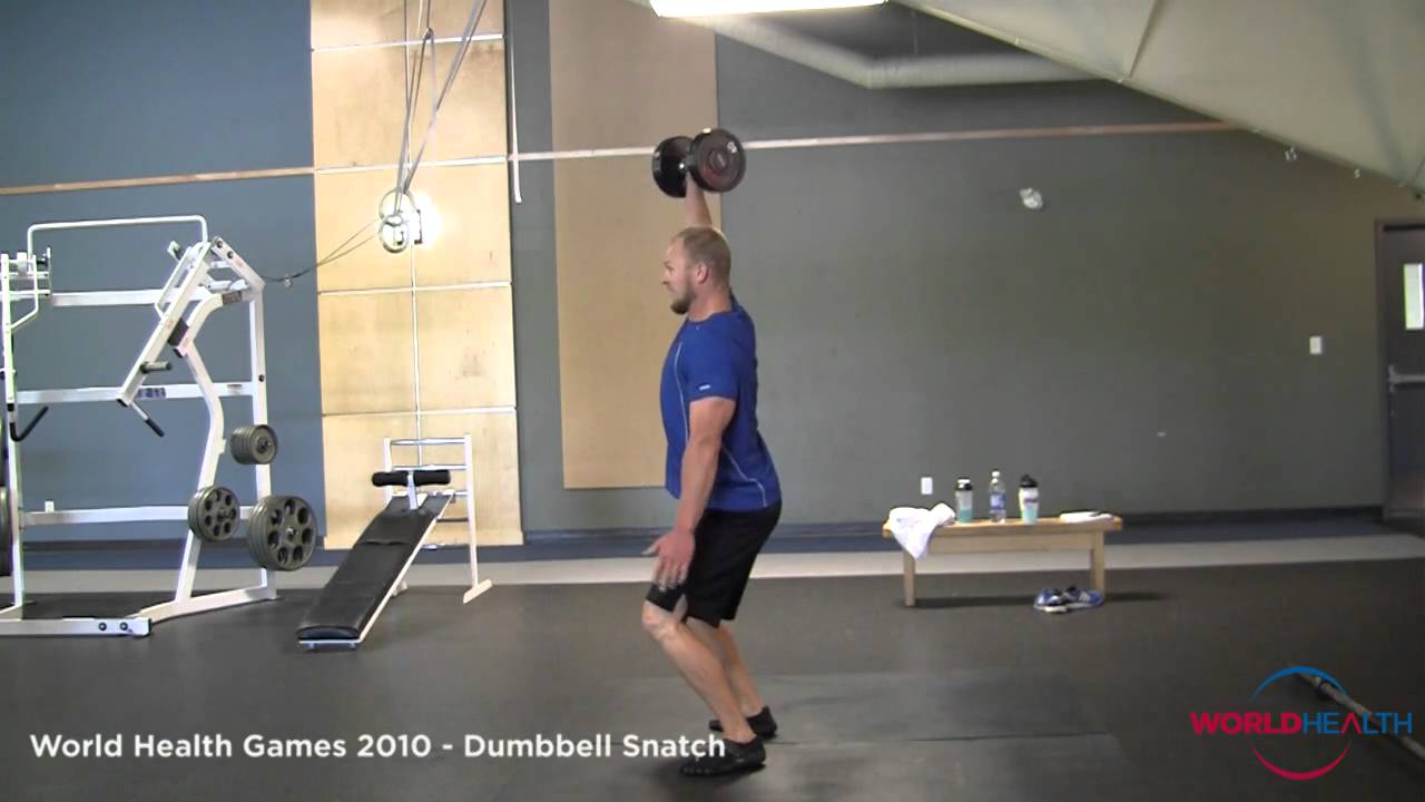 Dumbbell Snatch Demo - YouTube