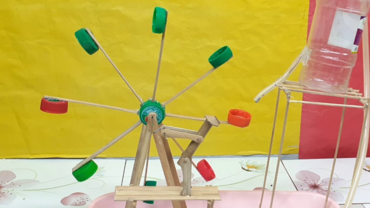How To Make Water Wheel || Amazing Water Wheel at Home | Inventor 202 ...