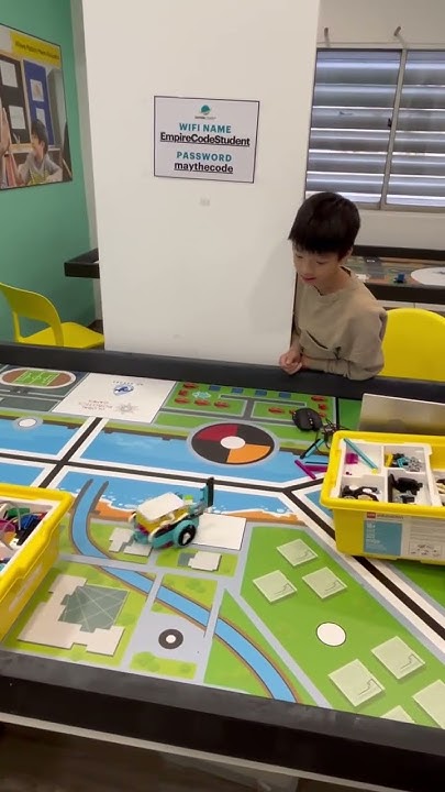 Our talented Jacob showcasing his LEGO Spike Prime driving base project ...