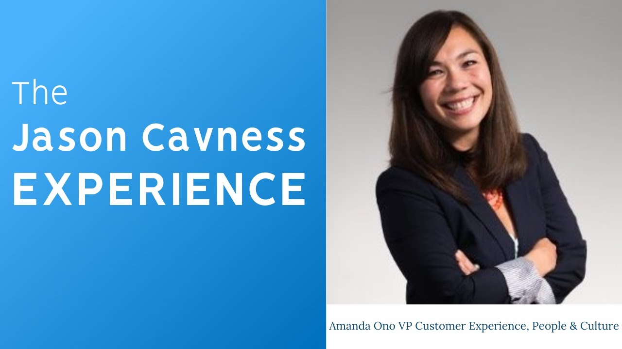 Amanda Ono VP Customer Experience, People & Culture - YouTube