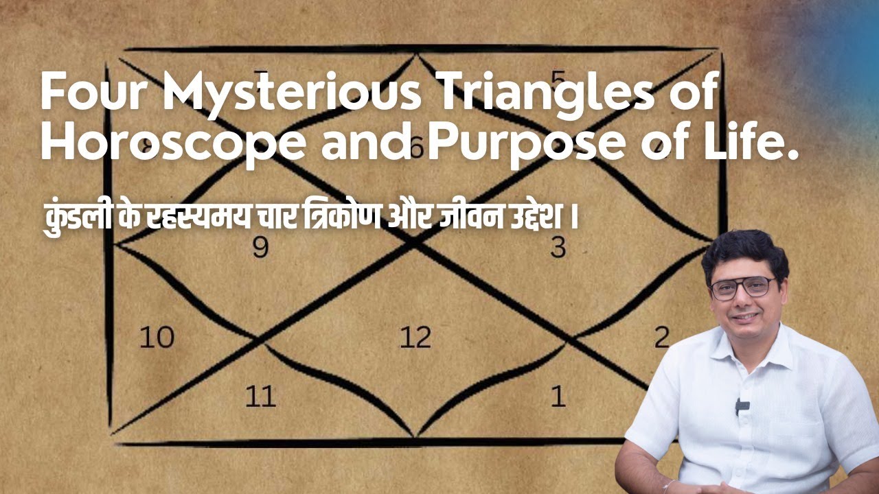 Four Mysterious Triangles of Horoscope and Purpose of Life | Ashish ...