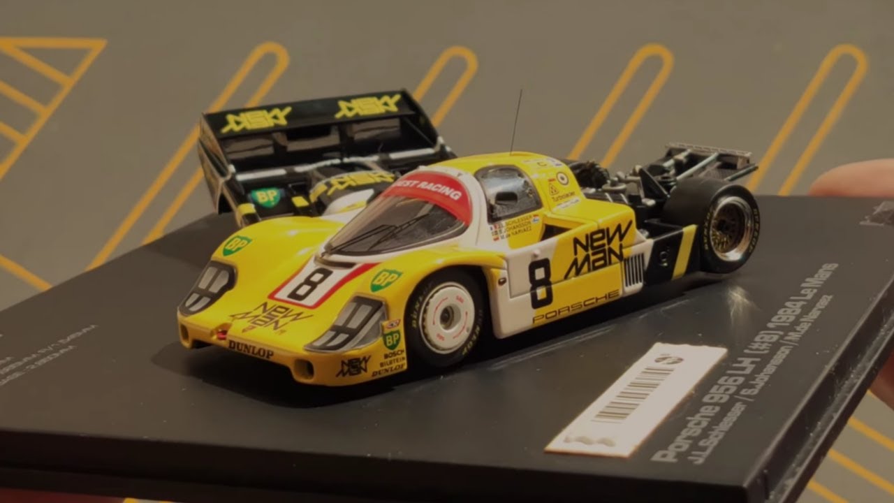 4K | Porsche 956 LH #8 Joest Racing Le Mans 1984 HPI Racing 1:43 - YouTube