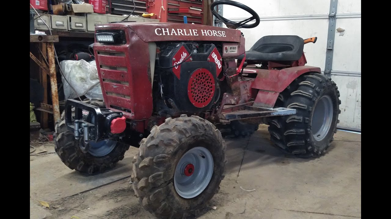 The tractor, The myth, The legend: Charlie Horse - YouTube