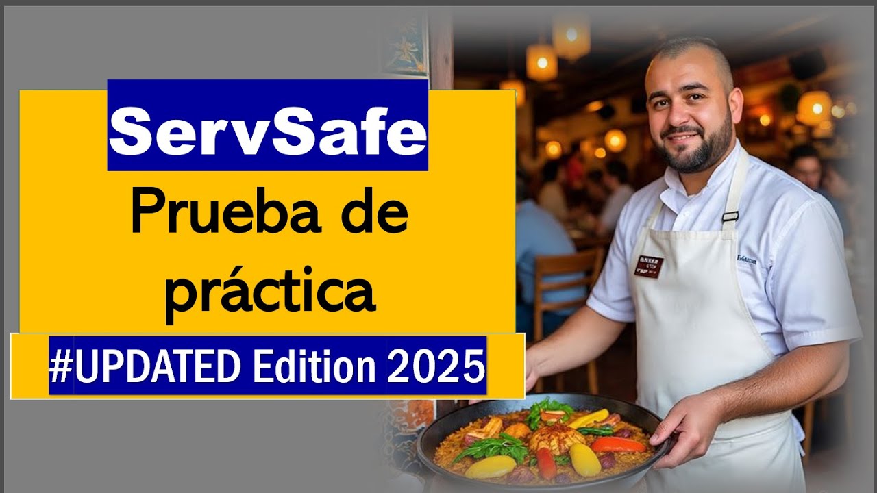 ServSafe Practice Test in Spanish 2025 Prueba de práctica ServSafe ...