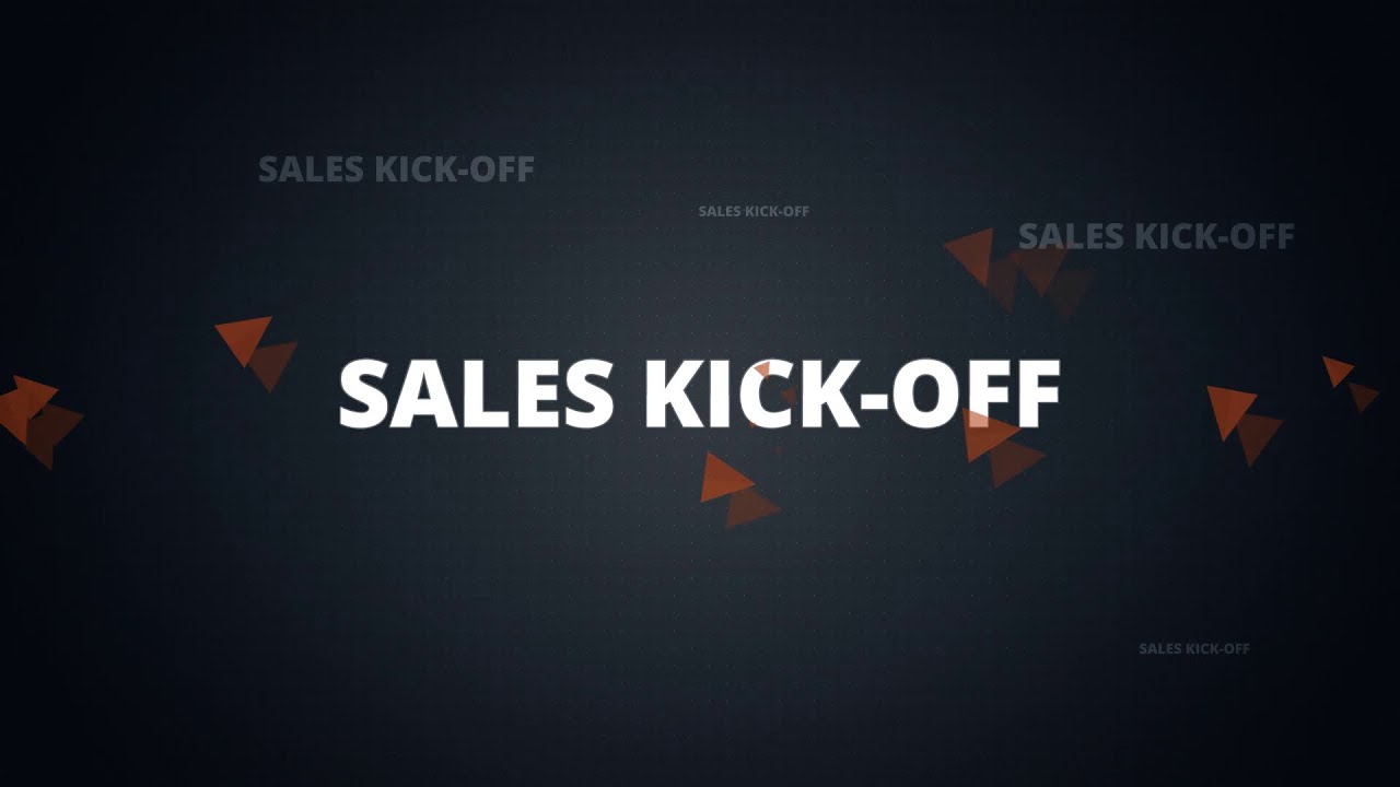 Sales Kick-Off - YouTube