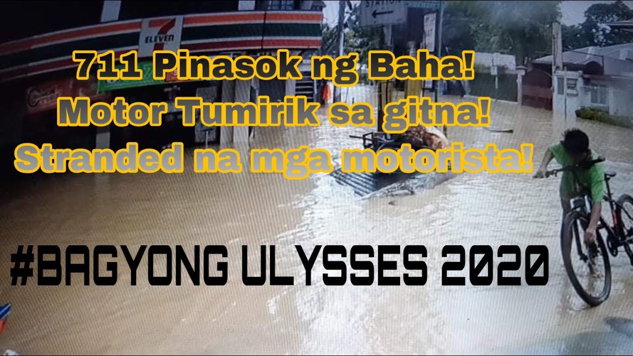 Baha sa Pasig! Walang Madaanan! Tumirik na Motor sa Kalsada! 711 Binaha ...